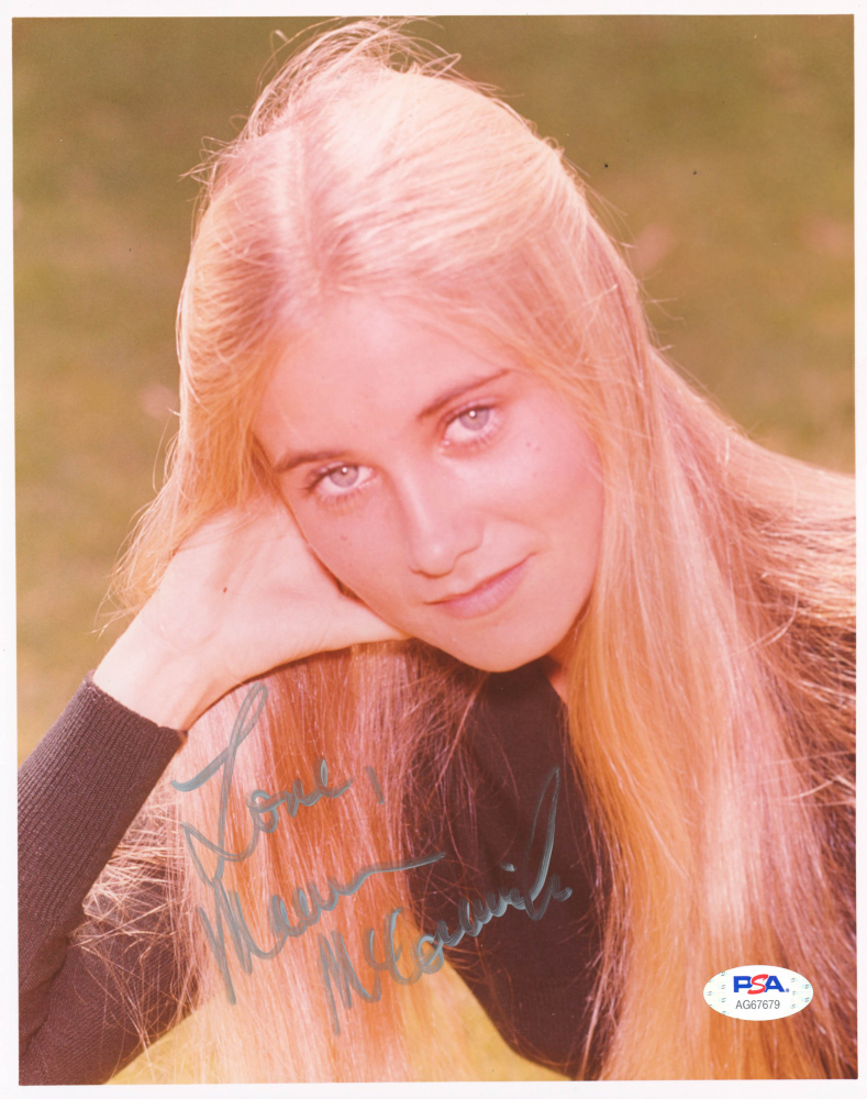 Maureen McCormick Signed 8x10 Photo Inscribed "Love" (PSA Hologram ...