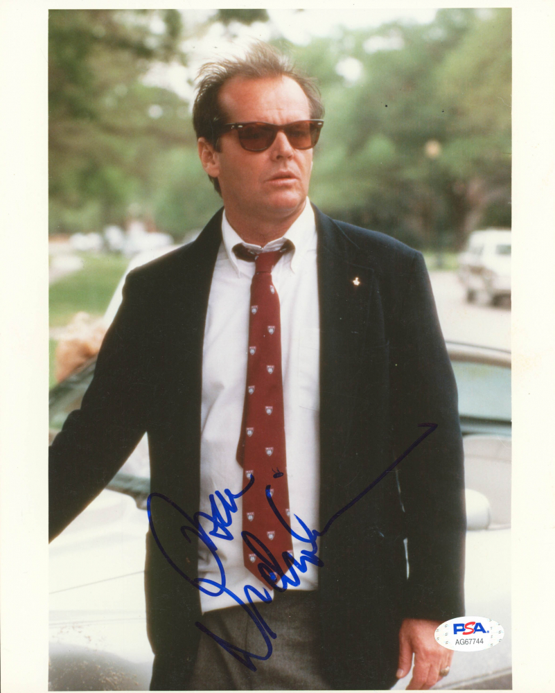 Jack Nicholson Signed 8x10 Photo (PSA) | Pristine Auction