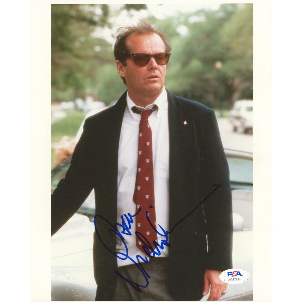 Jack Nicholson Signed 8x10 Photo (PSA) | Pristine Auction