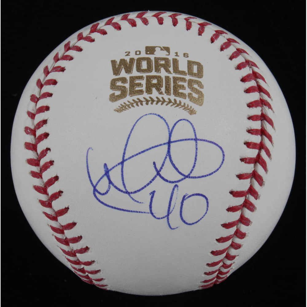 Willson Contreras Signed 2016 World Series Baseball (JSA COA ...