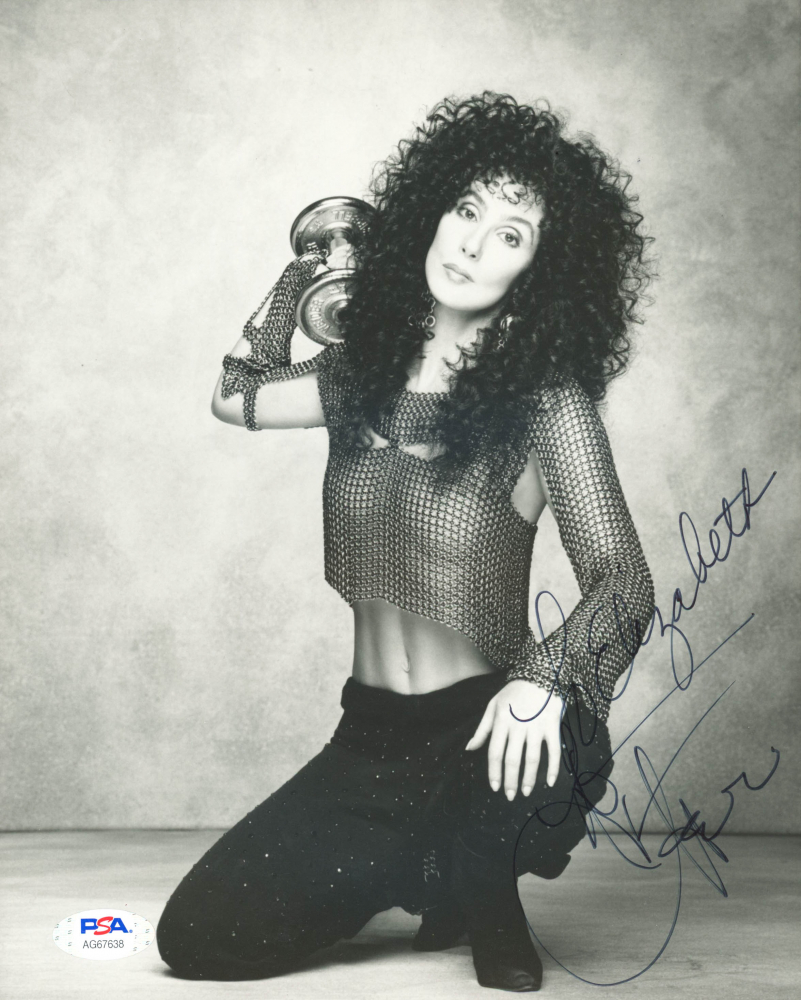 Cher Signed 8x10 Photo (PSA Hologram) | Pristine Auction