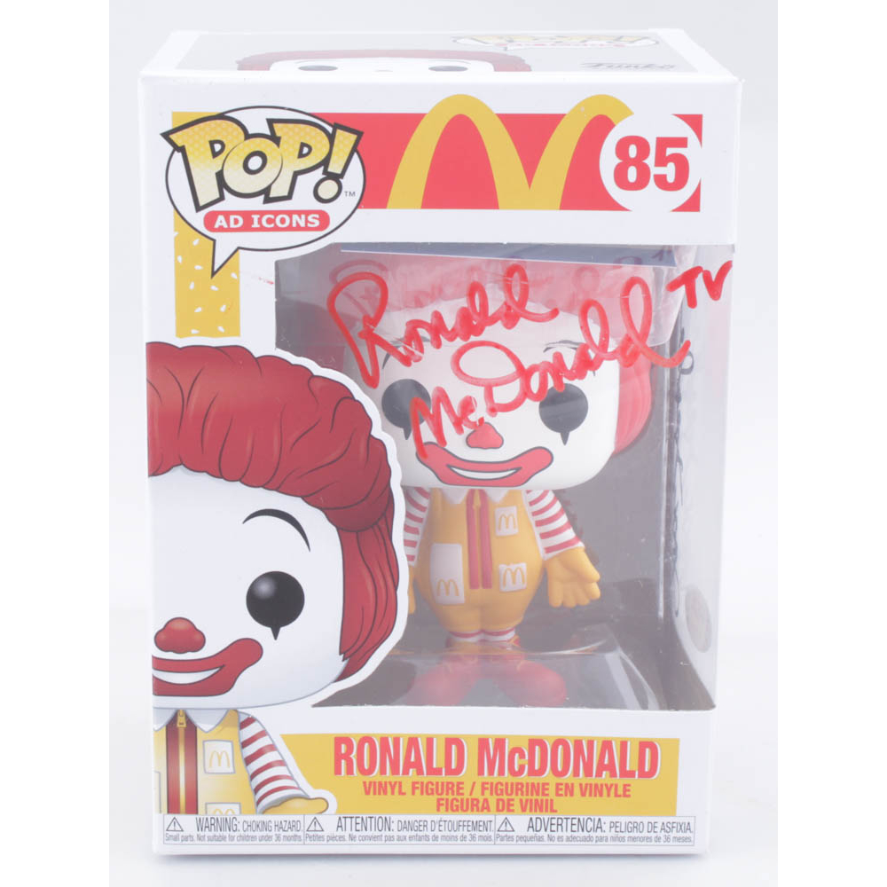 Jack Doepke Signed "Ronald McDonald" #85 Funko Pop! Vinyl Figure ...