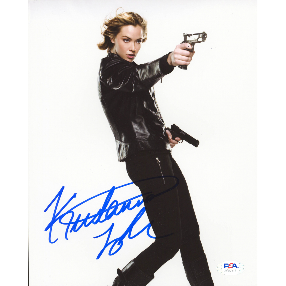 Kristanna Loken Signed "Painkiller Jane" 8x10 Photo (PSA Hologram ...