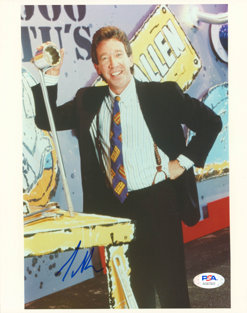 Tim Allen Signed "Home Improvement" 8x10 Photo (PSA Hologram ...
