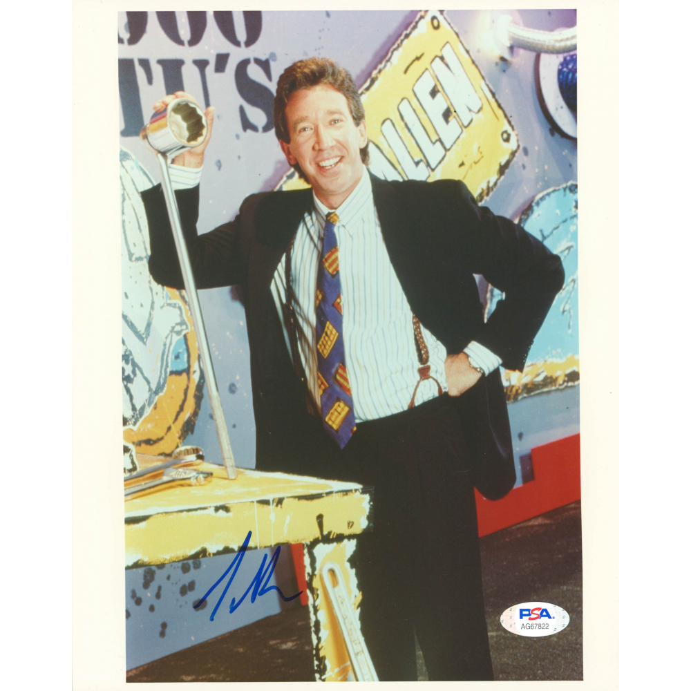 Tim Allen Signed "Home Improvement" 8x10 Photo (PSA Hologram ...