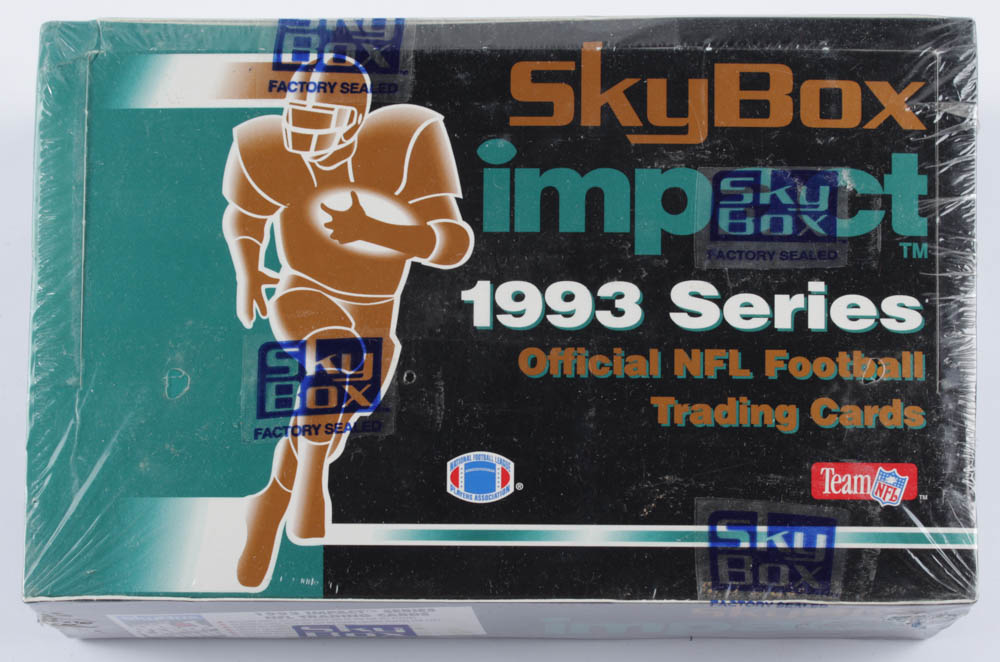 1993 Skybox Impact NFL Football Box of (36) Packs | Pristine Auction