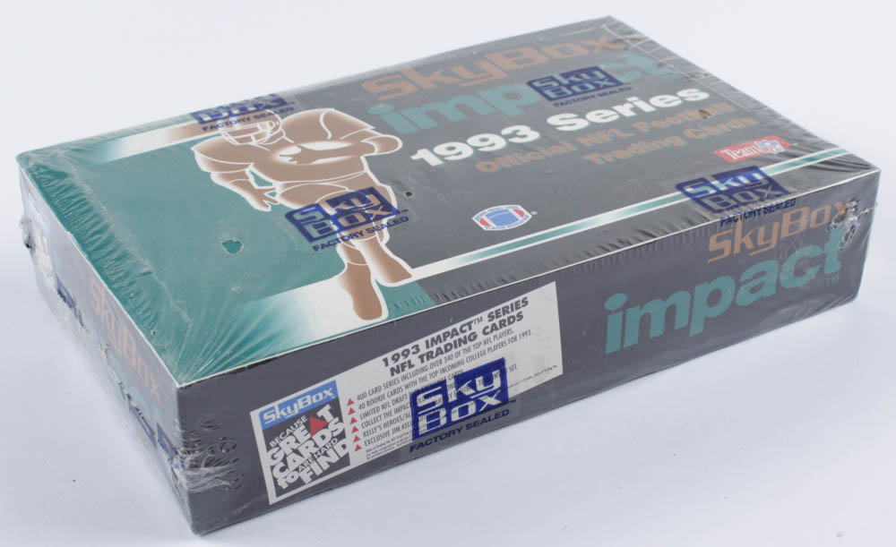 1993 Skybox Impact NFL Football Box of (36) Packs | Pristine Auction