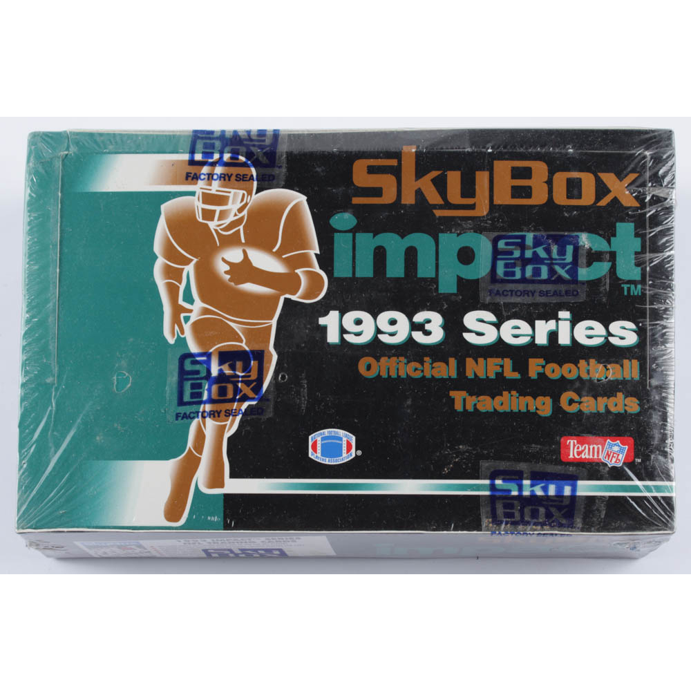 1993 Skybox Impact NFL Football Box of (36) Packs | Pristine Auction