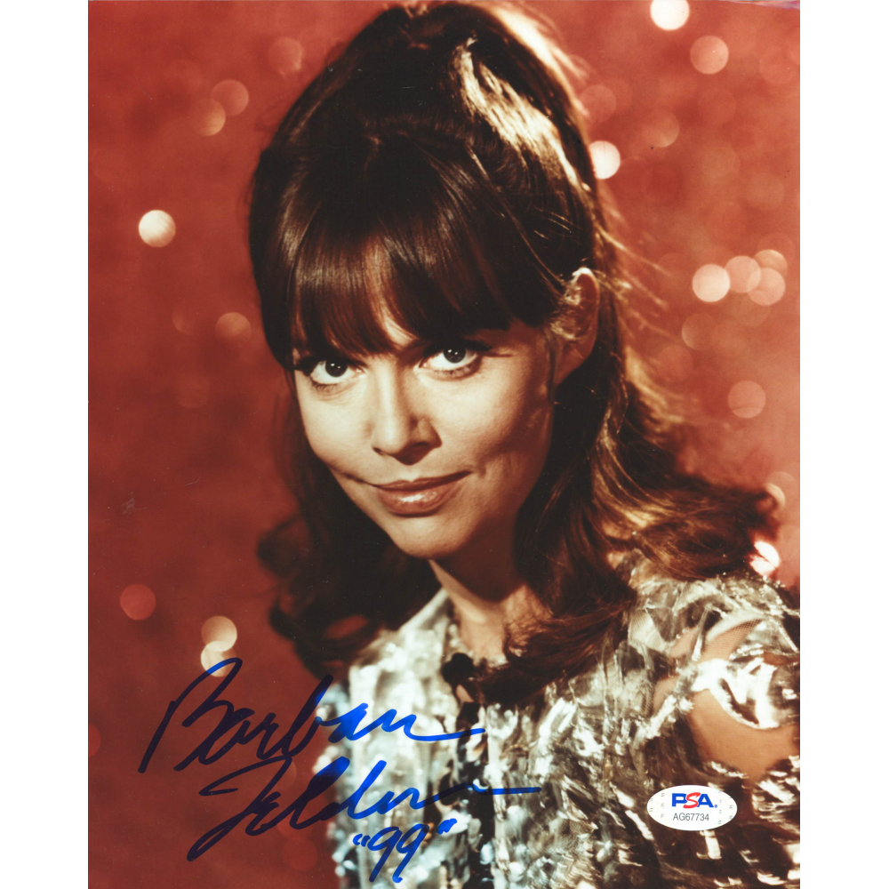 Barbara Feldon Signed 8x10 Photo Inscribed "99" (PSA Hologram ...