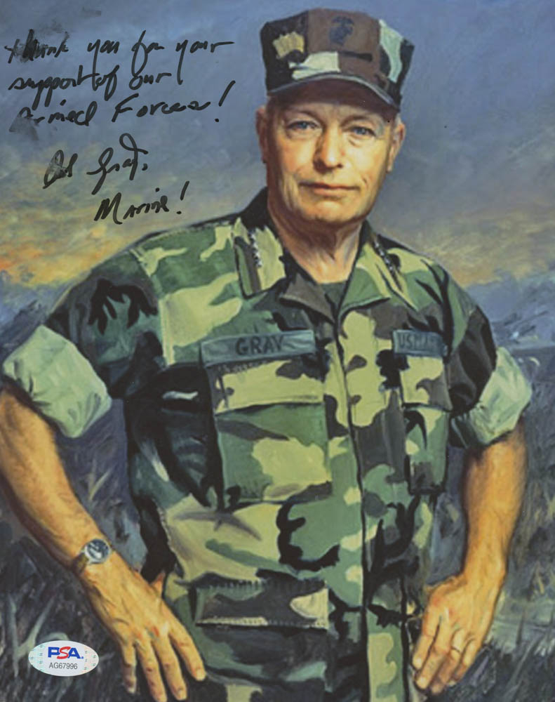 Alfred Gray Signed 8x10 Photo With Extensive Inscription (PSA COA ...