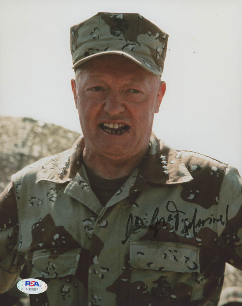 Alfred Gray Signed 8x10 Photo Inscribed "Marine!" (PSA COA) | Pristine ...