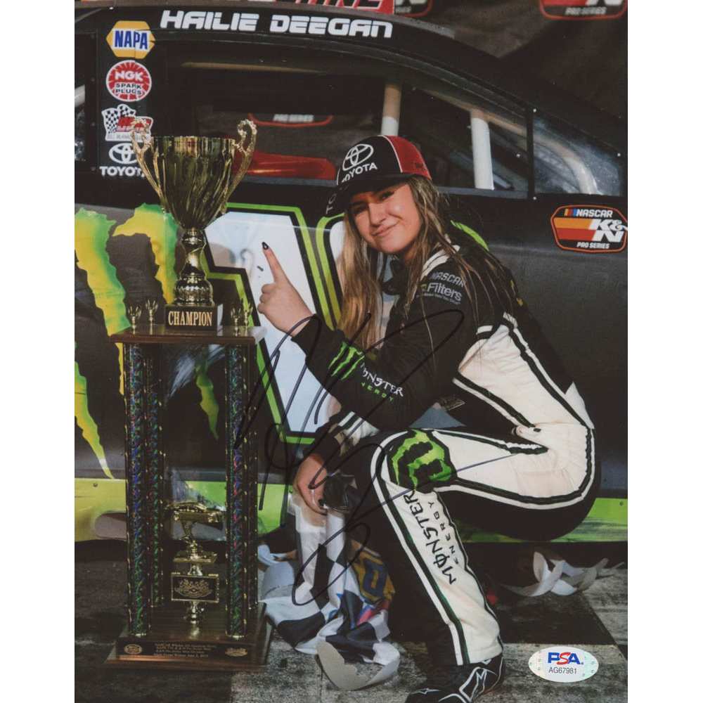 Hailie Deegan Signed 8x10 Photo (PSA) | Pristine Auction