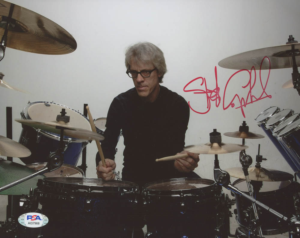 Stewart Copeland Signed 8x10 Photo (PSA COA) | Pristine Auction