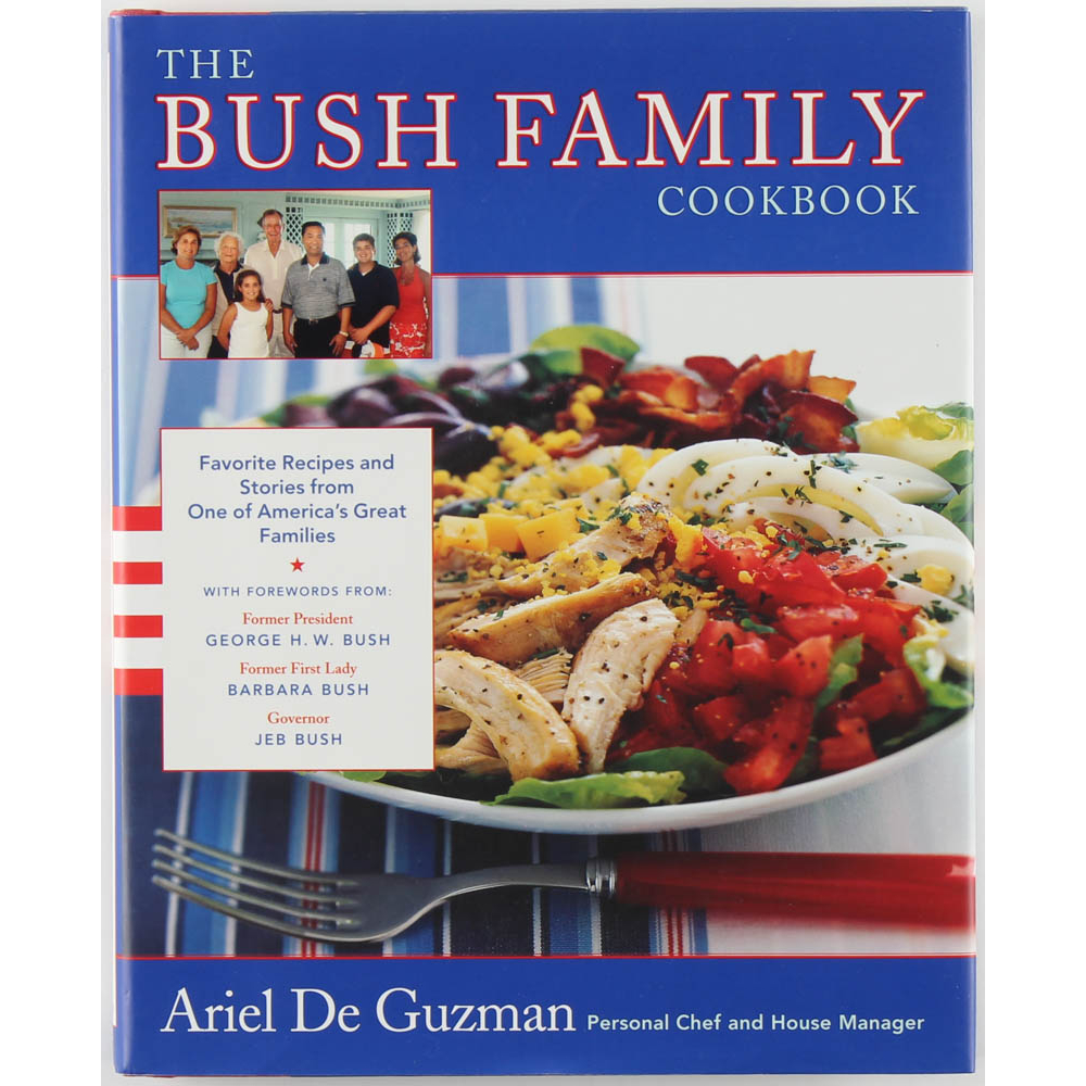 George H. W. Bush, Barbara Bush, & Ariel De Guzman Signed "The Bush ...