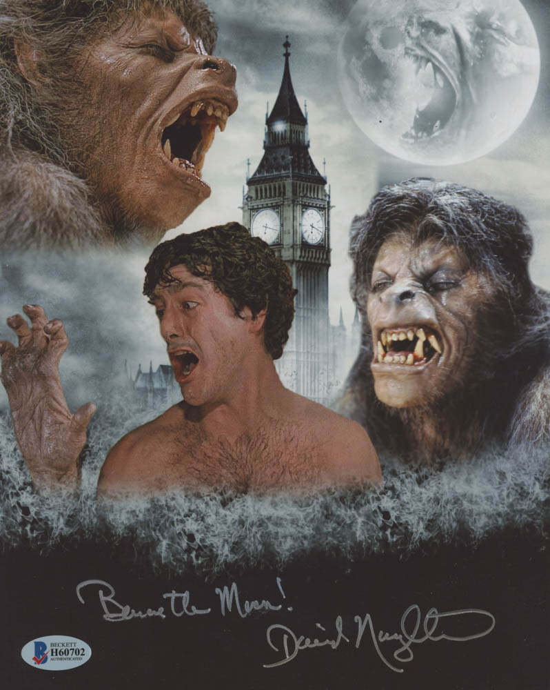 David Naughton Signed "An American Werewolf in London" 8x10 Photo ...