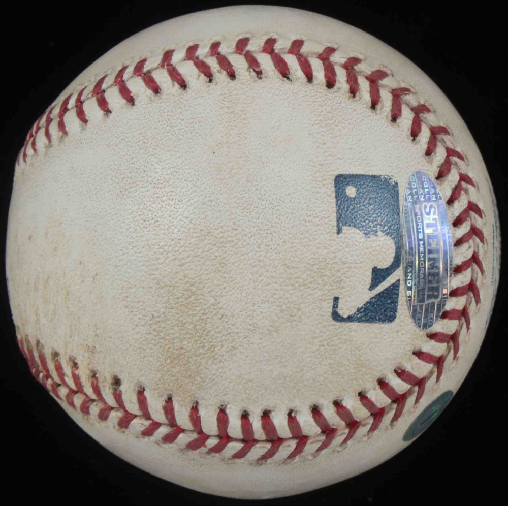 Randy Johnson Signed Game-Used OML Baseball Inscribed "Win #231 ...