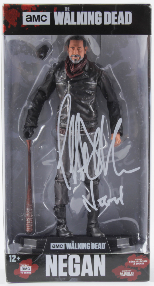 Jeffrey Dean Morgan Signed "The Walking Dead" Negan Action Figure ...
