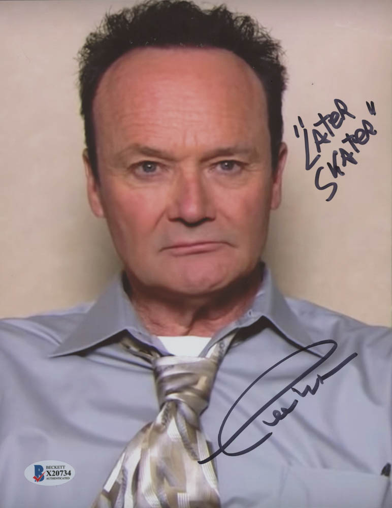 Creed Bratton Signed "The Office" 8x10 Photo Inscribed "Later Skater ...