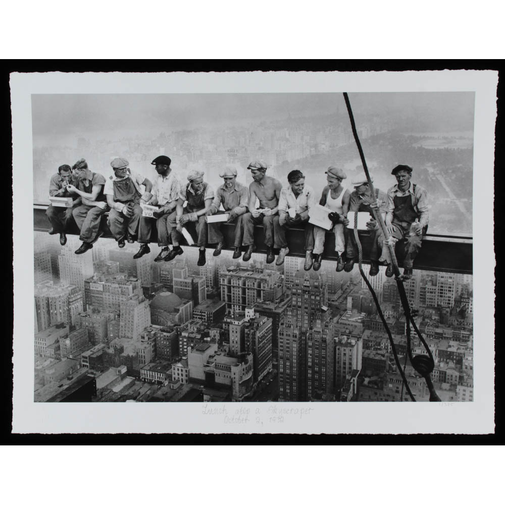 Historical Photo Archive - "Lunch atop a Skyscraper" Limited Edition 16 ...