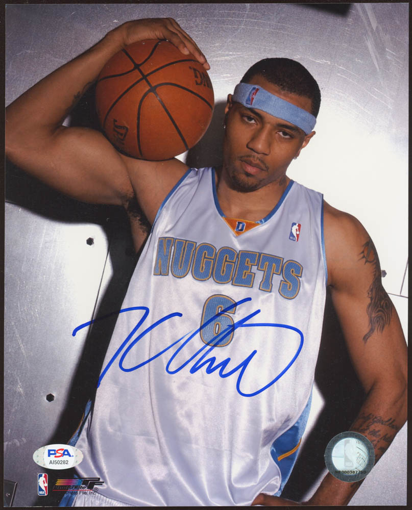 Kenyon Martin Signed Nuggets 8x10 Photo (PSA COA) | Pristine Auction