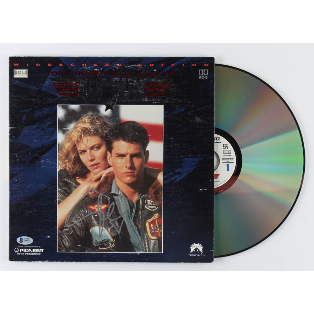 Steve Stevens Signed "Top Gun" Vinyl Record Album (Beckett Hologram ...