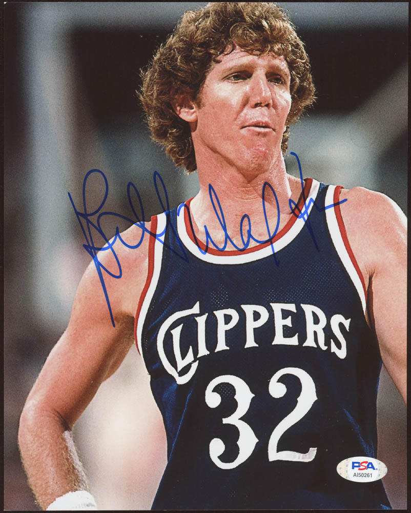 Bill Walton Signed Clippers 8x10 Photo (PSA COA) | Pristine Auction
