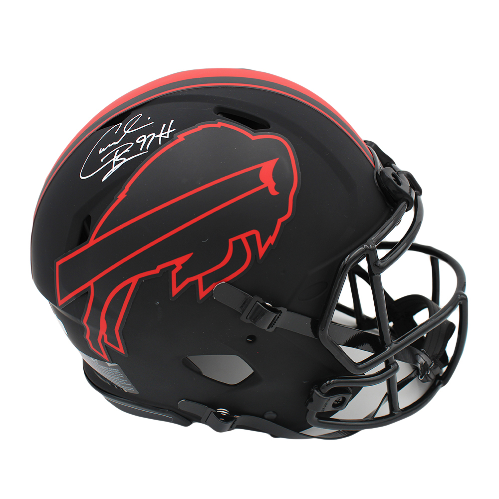 Cornelius Bennett Signed Bills Full-Size Authentic On-Field Eclipse ...