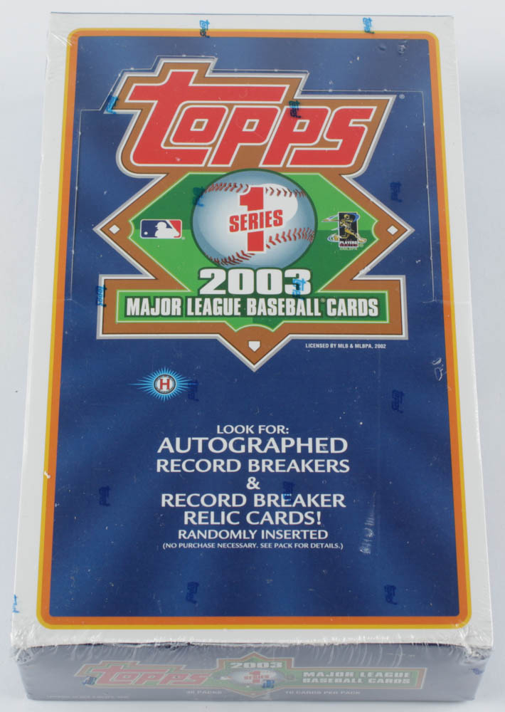 2003 Topps Series 1 Baseball Hobby Box with (36) Packs | Pristine Auction