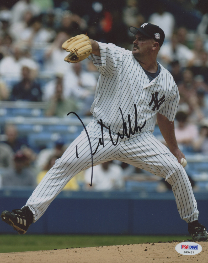 David Wells Signed Yankees 8x10 Photo (PSA COA) | Pristine Auction