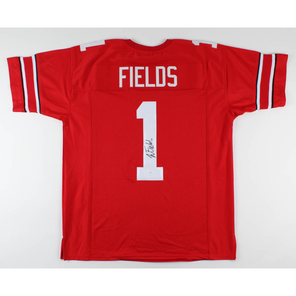 Justin Fields Signed Jersey (JSA COA) | Pristine Auction