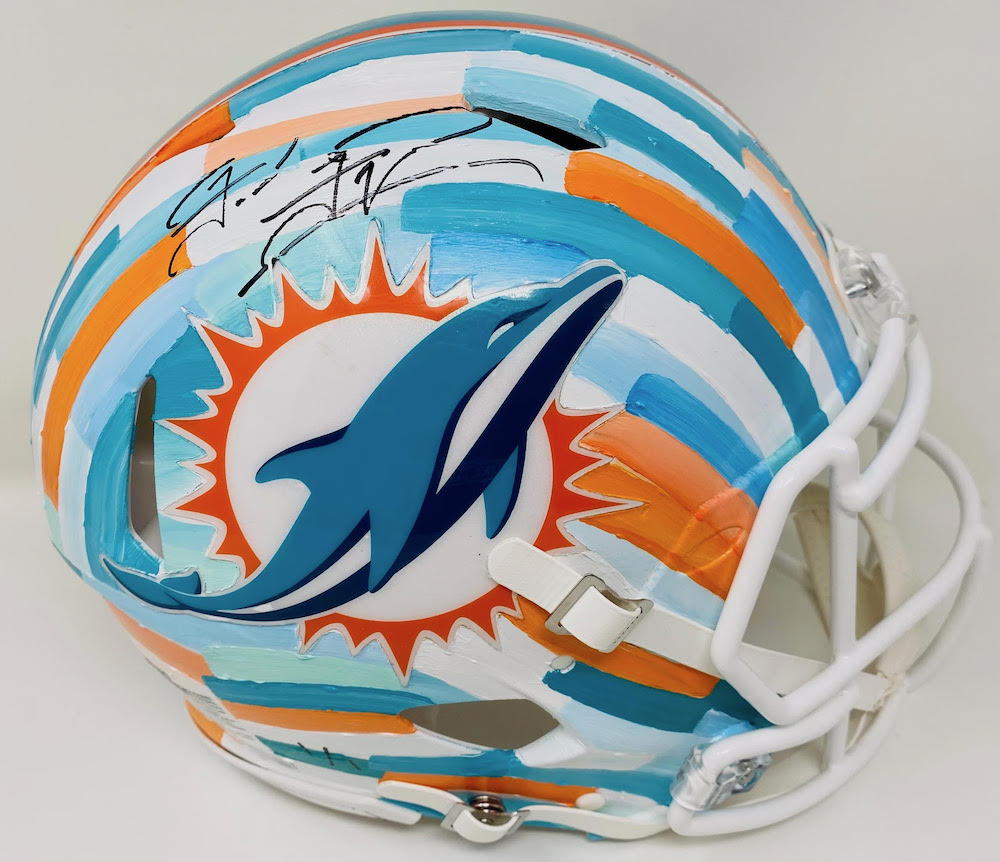 Tua Tagovailoa Signed Dolphins LE Full-Size Authentic On-Field Speed ...