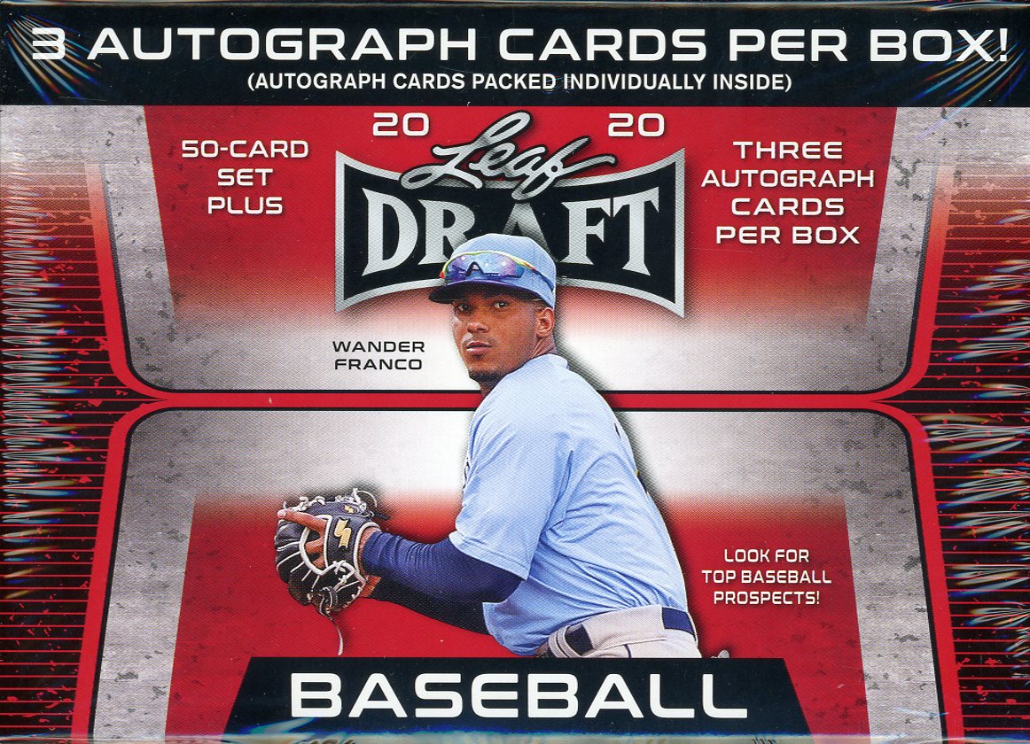 2020 Leaf Draft Baseball Blaster Box with (53) Cards | Pristine Auction