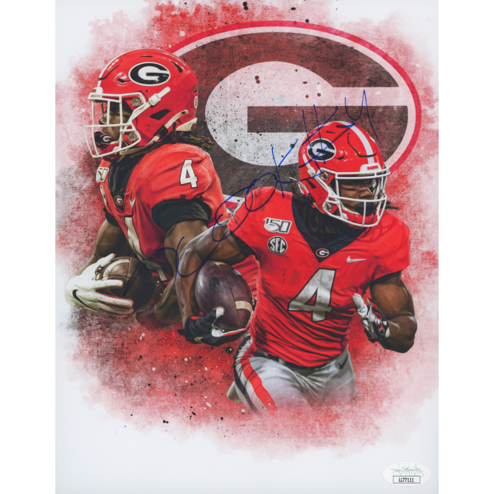 James Cook Signed Georgia Bulldogs 8x10 Photo (JSA COA) | Pristine Auction
