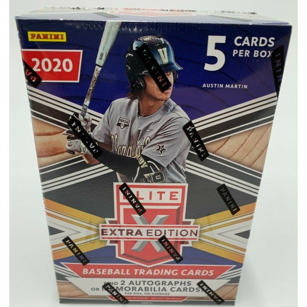 2020 Panini Elite Extra Edition Baseball Blaster Box with (5) Cards ...