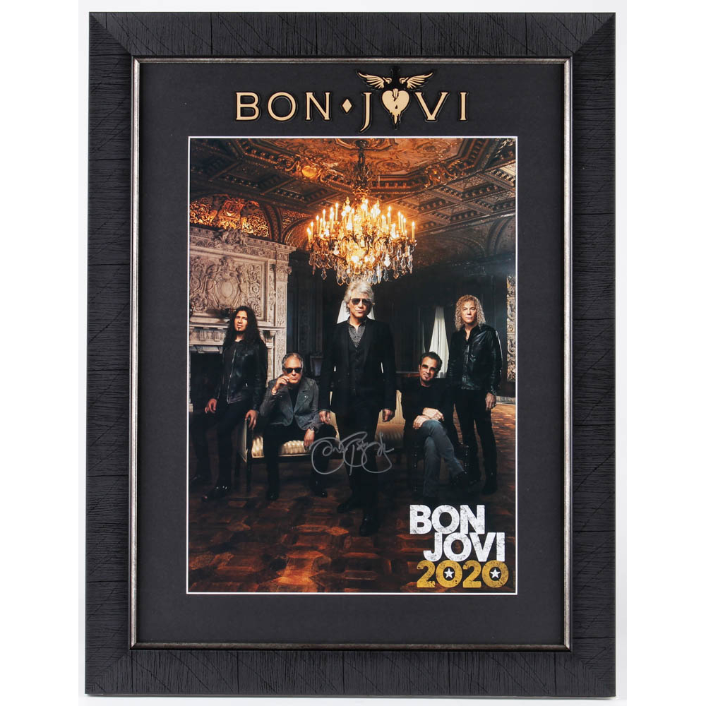 Jon Bon Jovi Signed "Bon Jovi 2020" 20.5x26.5 Custom Framed Poster ...