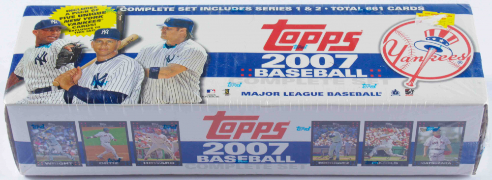 2007 Topps Series 1 & 2 Complete Set of (661) Baseball Cards | Pristine ...