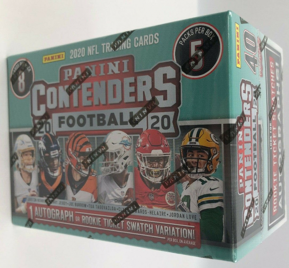 2020 Contenders NFL Football Blaster Box with (40) Cards | Pristine Auction