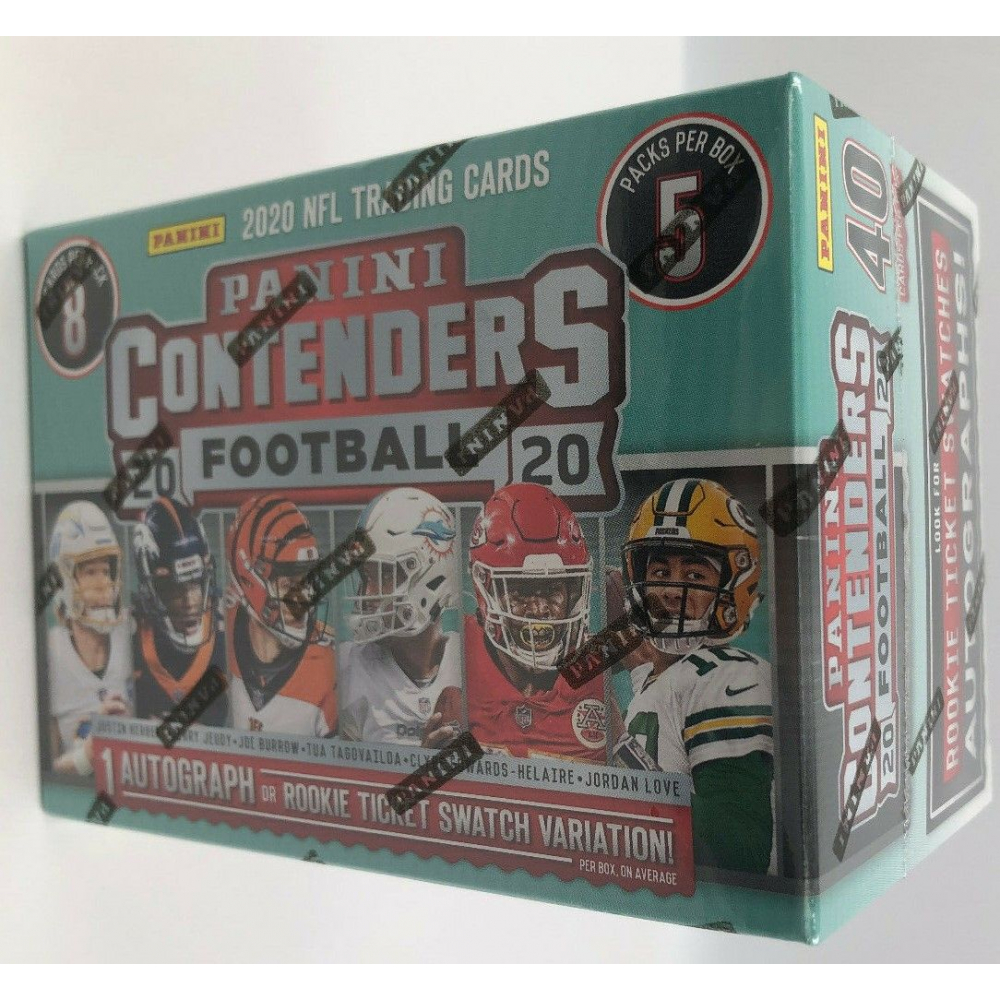 2020 Contenders NFL Football Blaster Box with (40) Cards | Pristine Auction