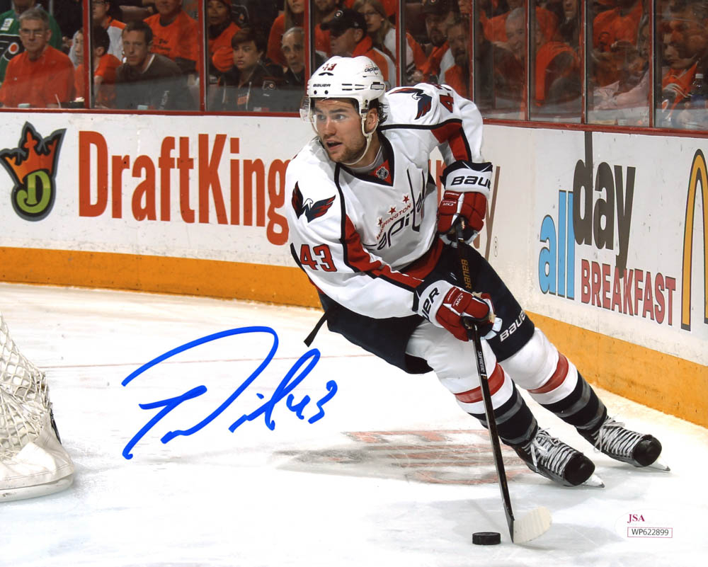 Tom Wilson Signed Capitals 8x10 Photo (JSA COA) | Pristine Auction
