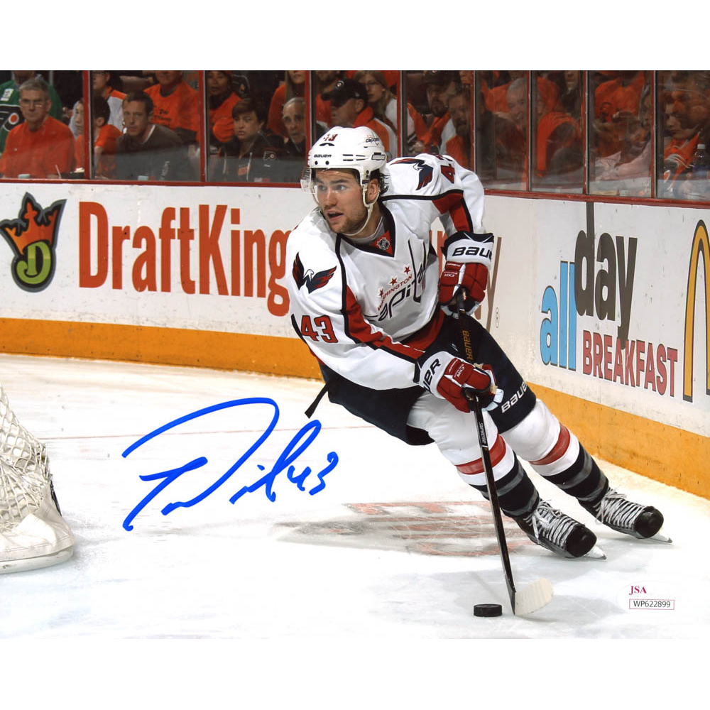 Tom Wilson Signed Capitals 8x10 Photo (JSA COA) | Pristine Auction