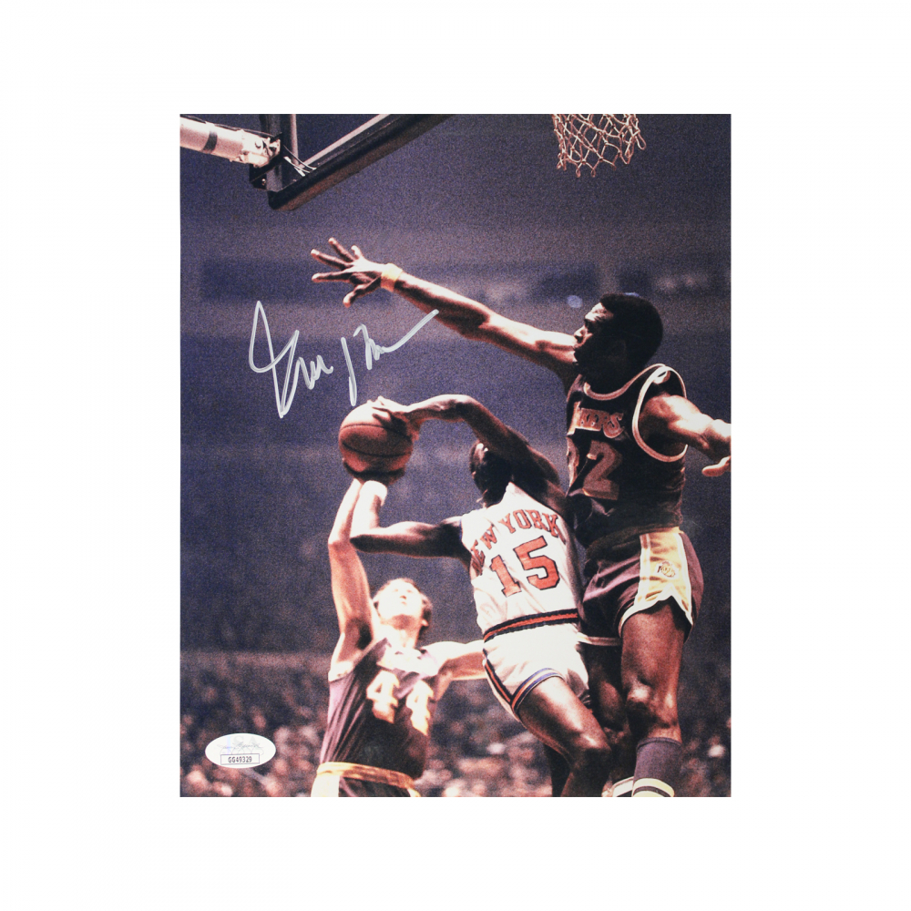 Earl Monroe Signed Knicks 8x10 Photo (JSA) | Pristine Auction