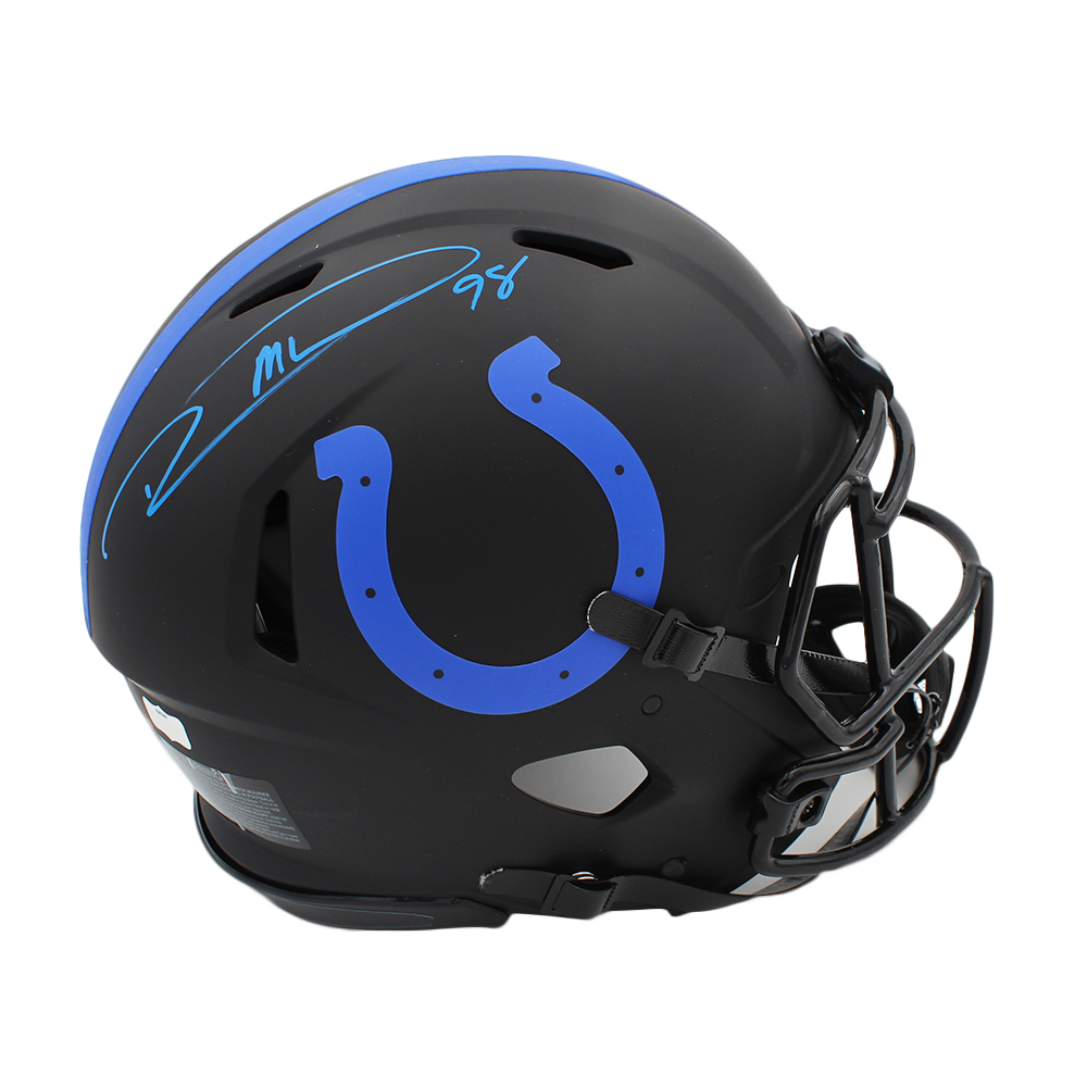 Robert Mathis Signed Colts Full-Size Authentic On-Field Eclipse ...