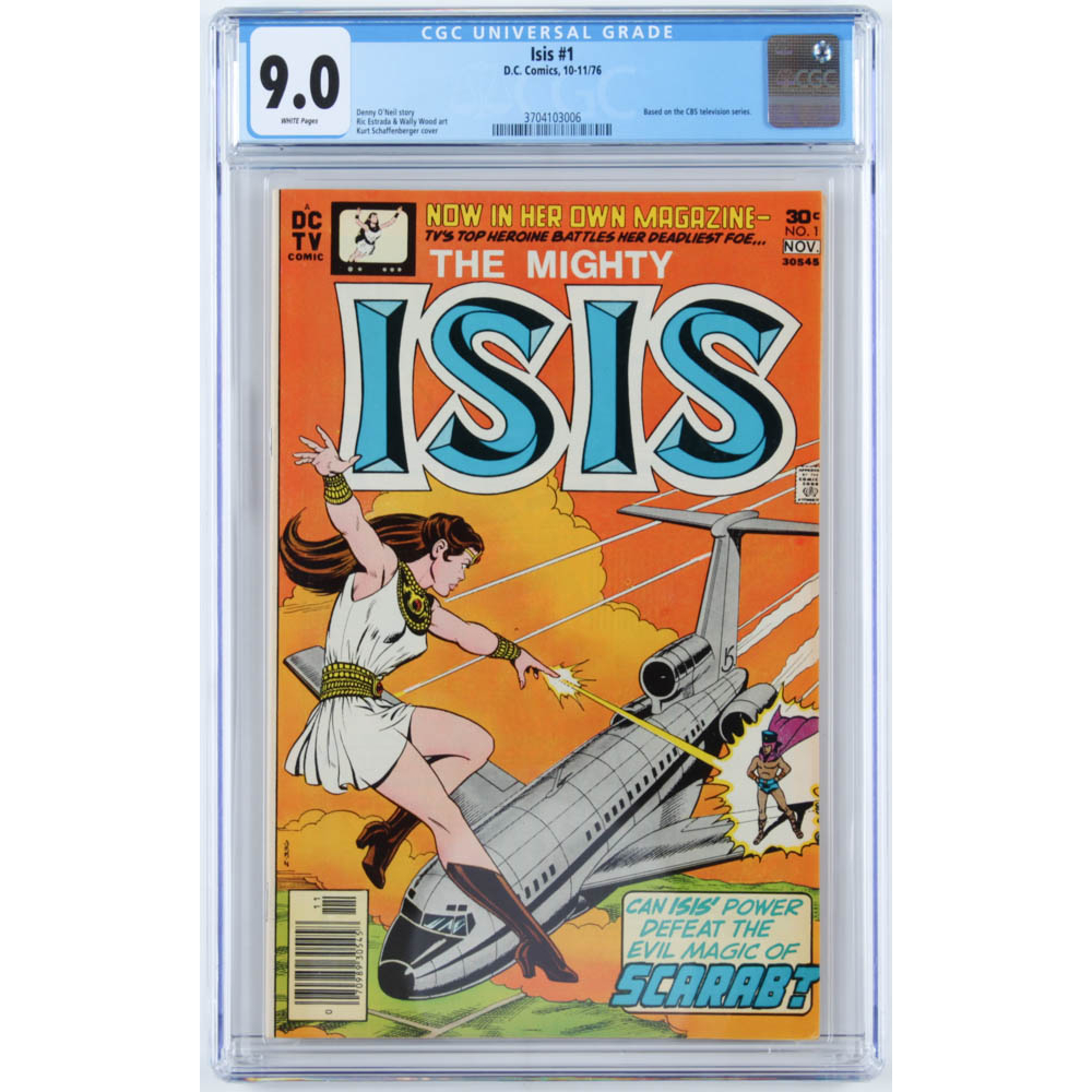 1976 "Isis" Issue #1 D.C. Comic Book (CGC 9.0) | Pristine Auction