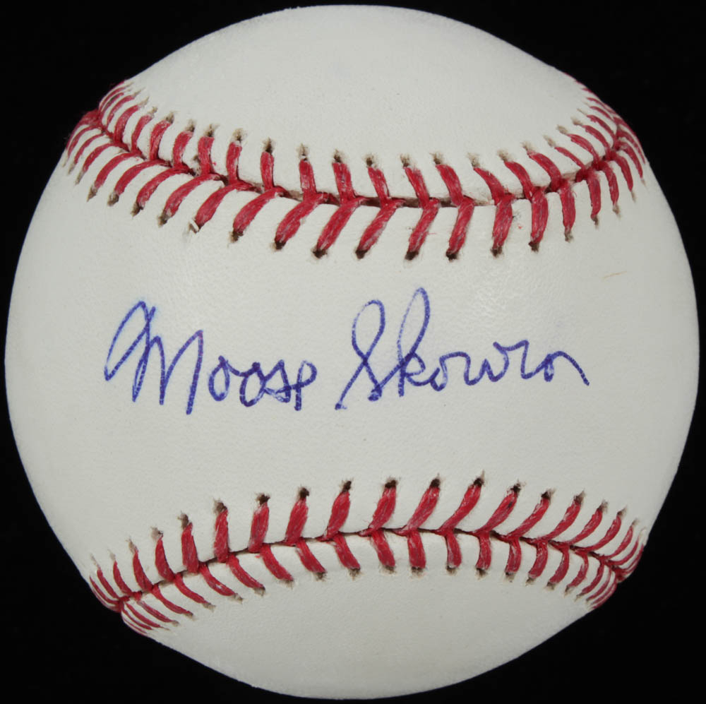 Bill "Moose" Skowron Signed OML Baseball (PSA COA) | Pristine Auction