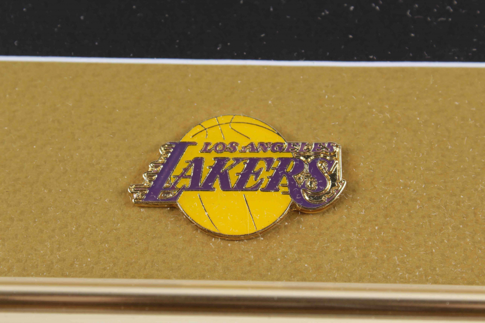 Kobe Bryant 13x16 Custom Framed Uncut Full Stamp Sheet Display with (12 ...