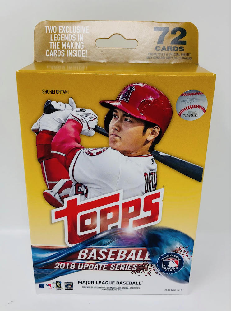 2018 Topps Update Baseball Factory Sealed Hanger Box of (72) Cards ...