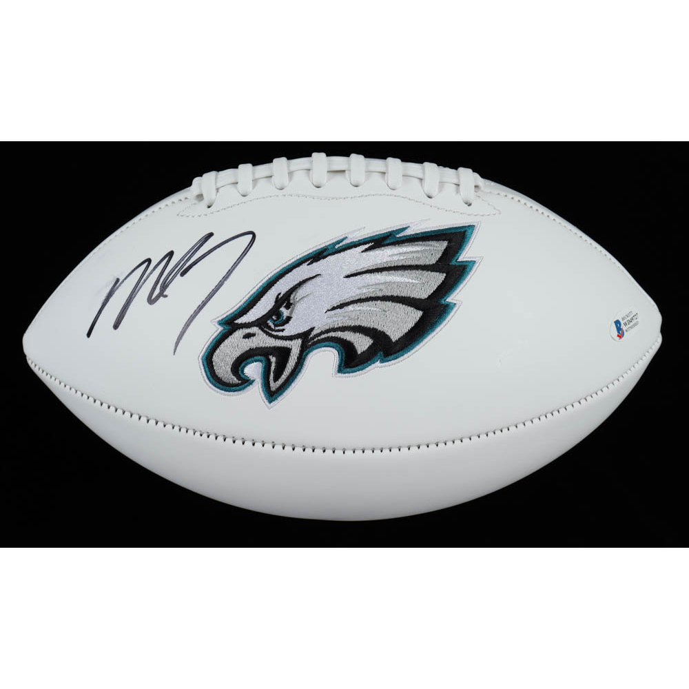 Michael Vick Signed Eagles Logo Football (Beckett COA) | Pristine Auction