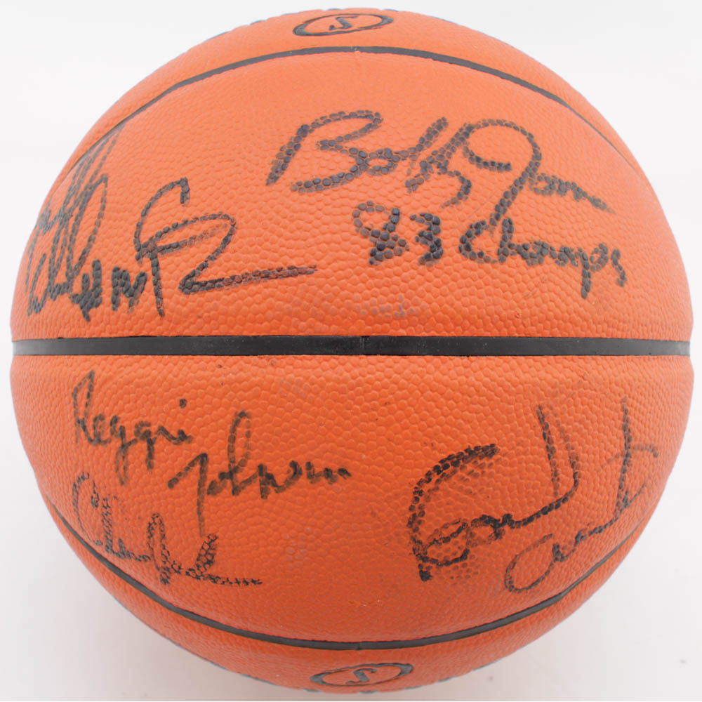 1982-83 76er's Reunion Signed NBA Game Ball Series Basketball Signed by ...