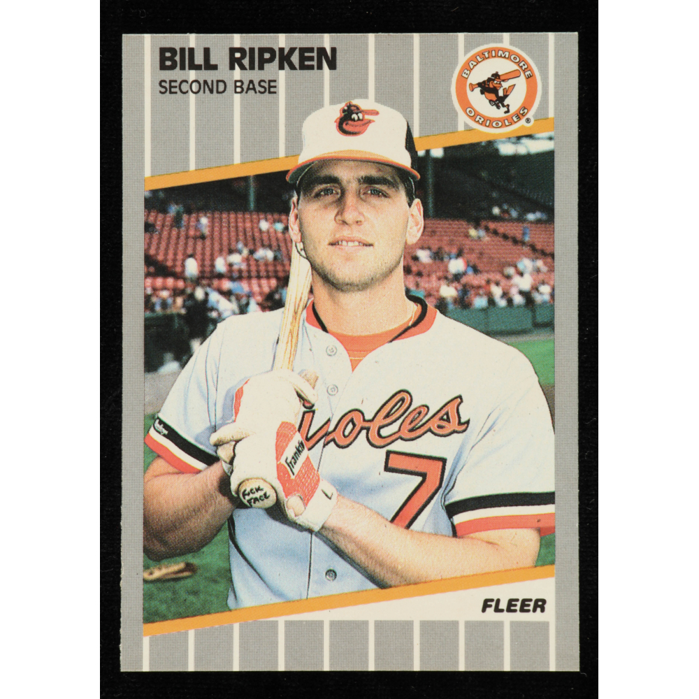 Bill Ripken 1989 Fleer #616 Error F@#! Face | Pristine Auction
