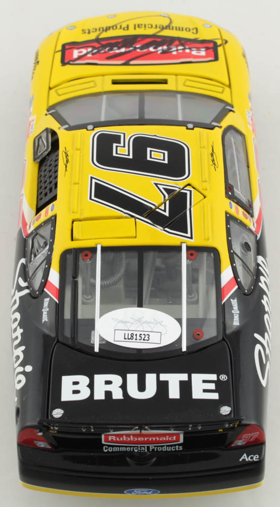 Kurt Busch Signed 2002 NASCAR #97 Rubbermaid Ford Taurus 1:24 Premium ...